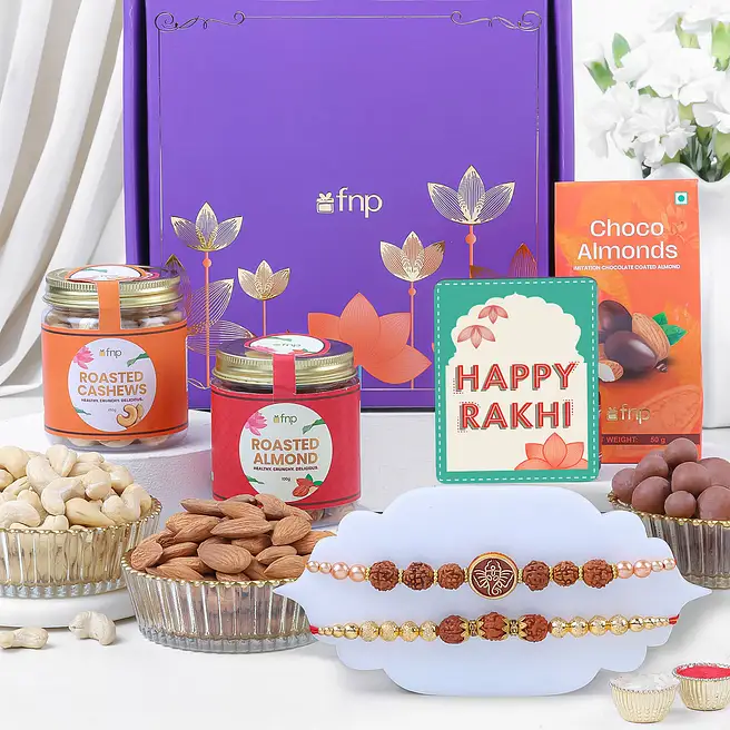 Divine Rakhi Indulgence Gift Hamper canada | Gift Divine Rakhi ...