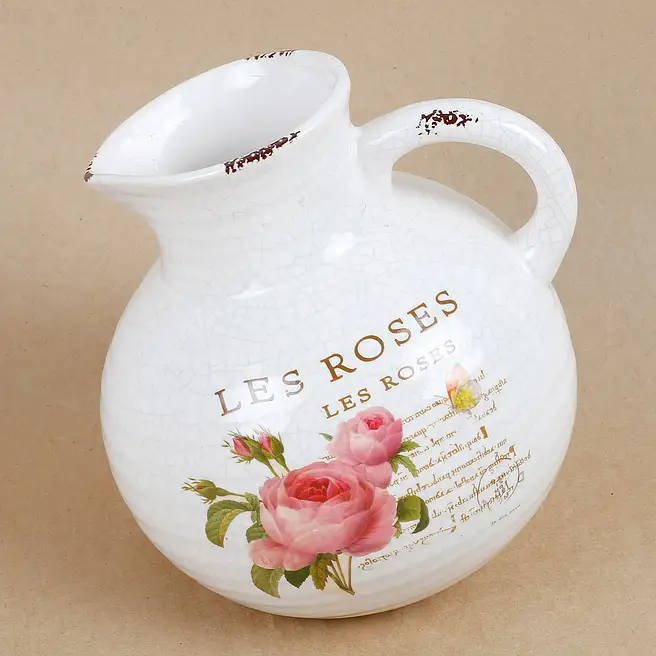 Buy/Send Floral Designer Water Jug Shaped Ceramic Vase Online- FNP