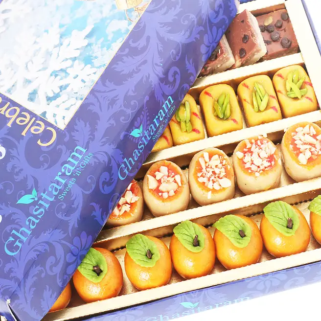 Buy/Send Assorted Kaju Sweet Box Online- FNP