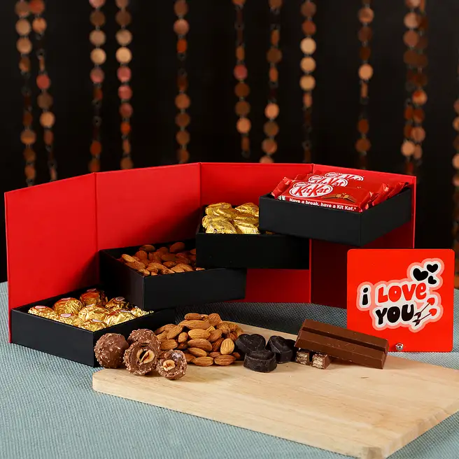 Buy/Send Nutty Chocolaty Box Online- FNP