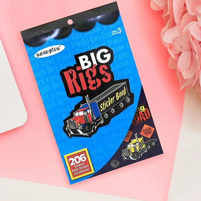 Buy/Send Big Rigs Stickerbook Online- FNP