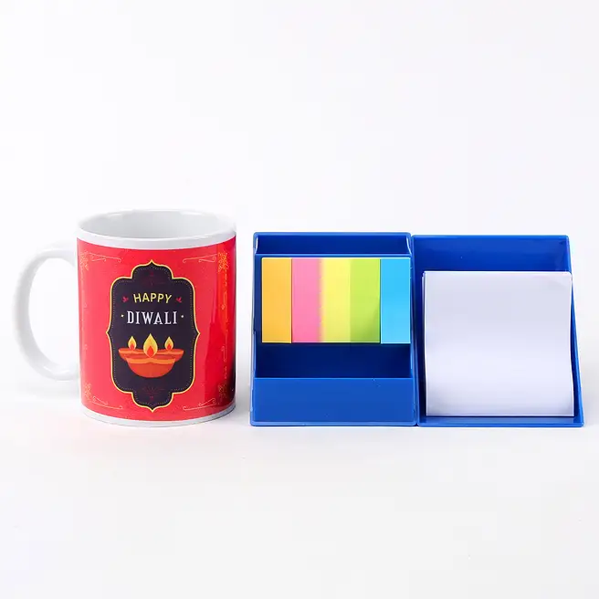 Buy/Send Foldable USB Hub Tumbler with Notepad & Sticky pad for Signify ...