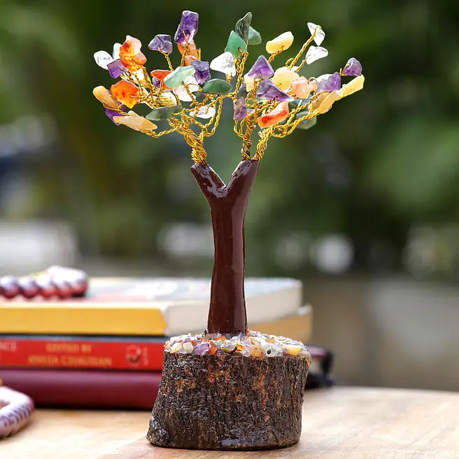 Buy/Send Mini Colourful Crystal Wishing Tree Online- FNP