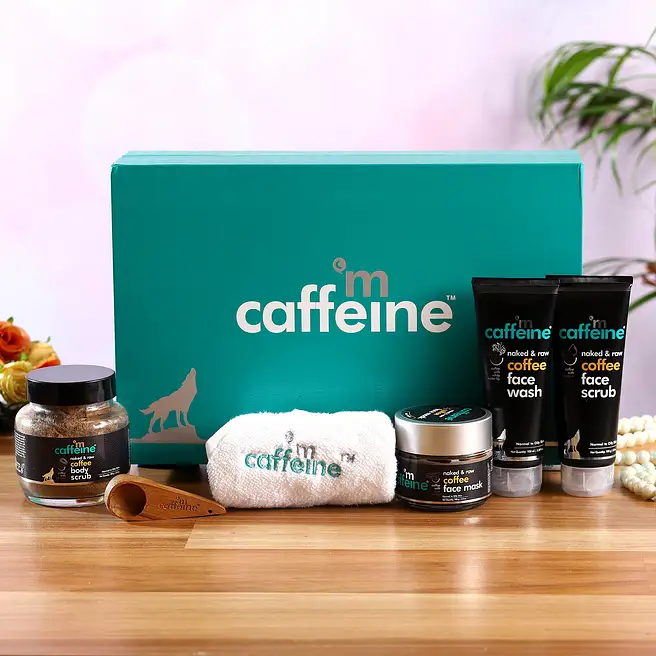 Buy/Send mcaffeine Coffee Mood Skincare Kit Online- FNP