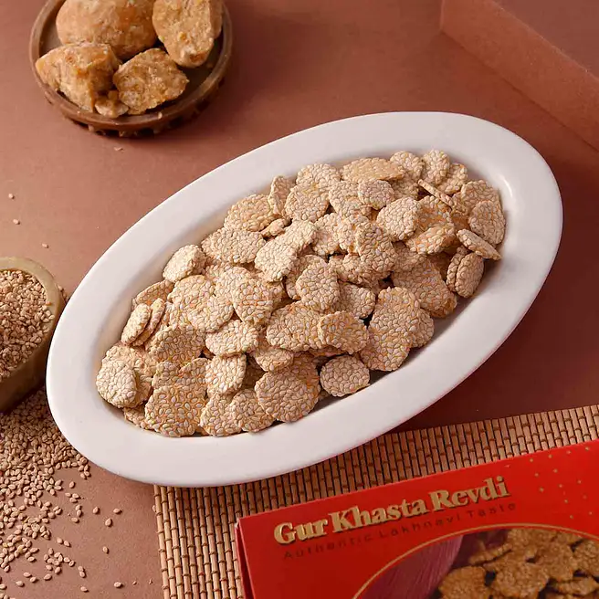 Buy/Send Chappan Bhog Gud Khasta Rewri- 400 Gms Online- FNP