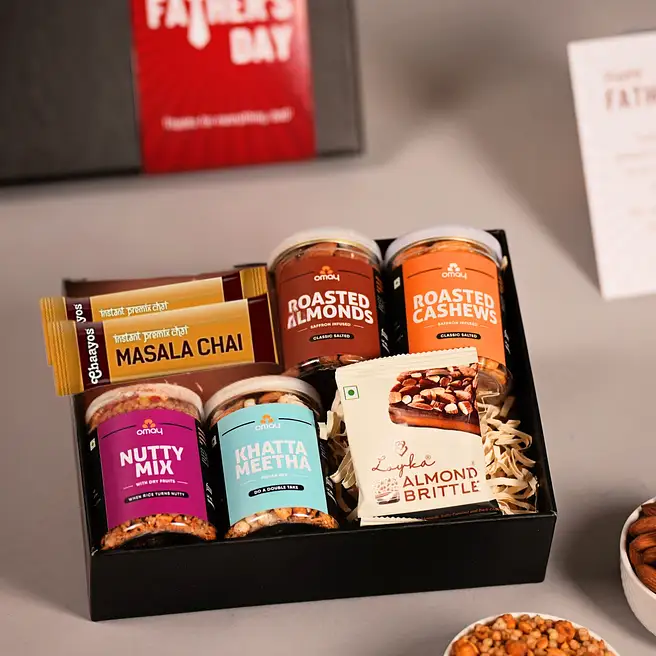 Buy/Send Nurturing Treats Fathers Day Gift Box Online- FNP