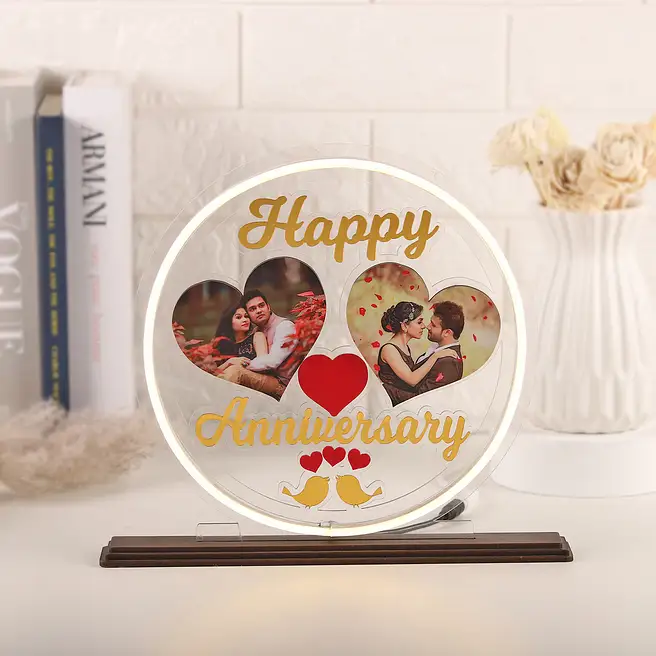 Buy/Send Personalised Anniversary Wishes Table Top Online- FNP