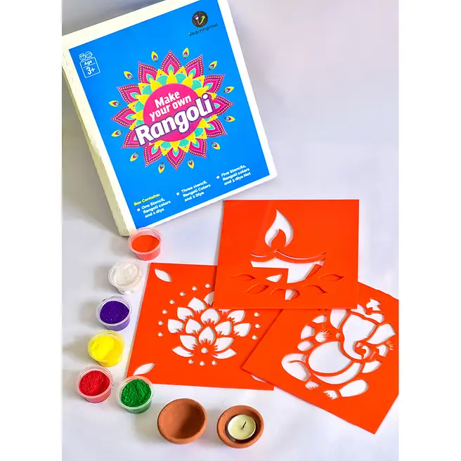 Buy/Send Diwali DIY Rangoli Kit Online- FNP