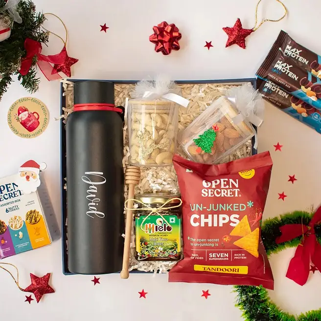 Buy/Send Personalised Merry Times Christmas Box Online- FNP