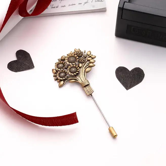 Buy/Send Classic Blossoms Lapel Pin Online- FNP