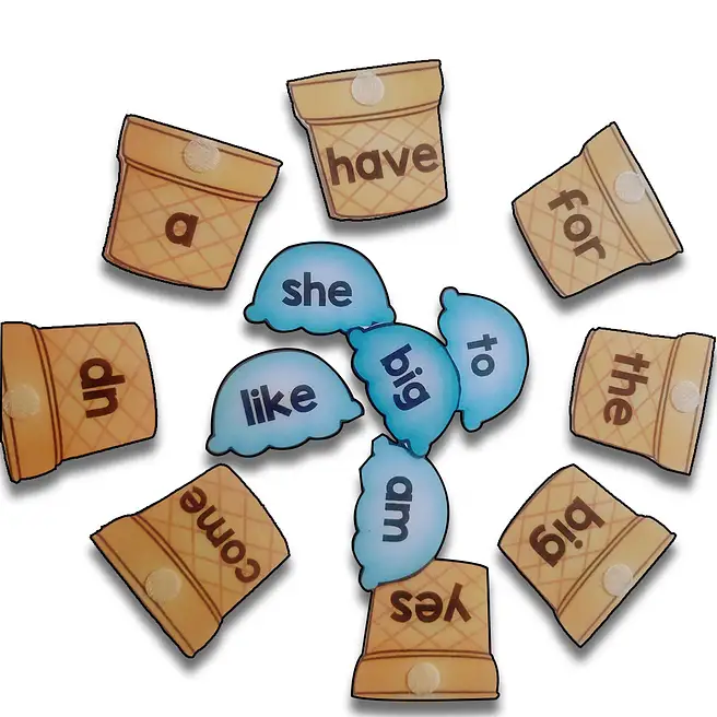 Buy/Send Ice Cream Sight Words Match Online- FNP