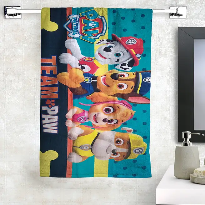 Buy/Send Team Paw Patrol Kids Bath Towel Online- FNP