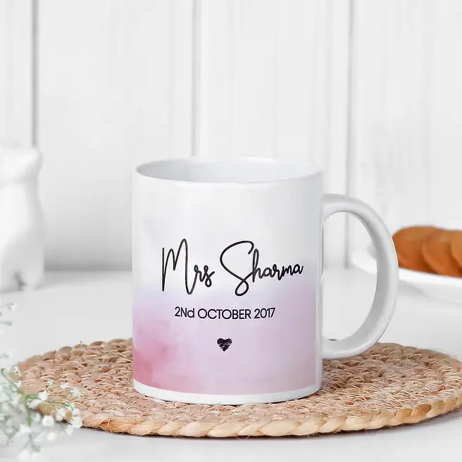 Buy/Send Forever Mrs. Personalised Mug Online- FNP