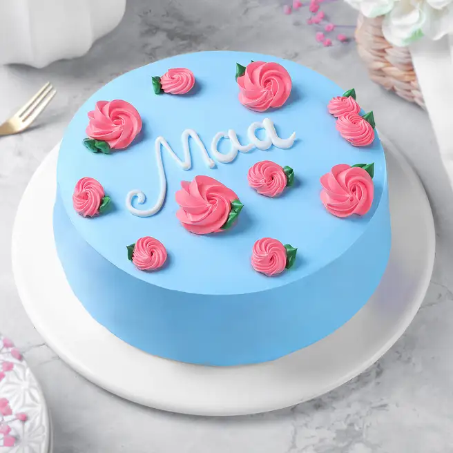 Buy/Send Sweet Ode to Maa Chocolate Cream Cake Online- FNP