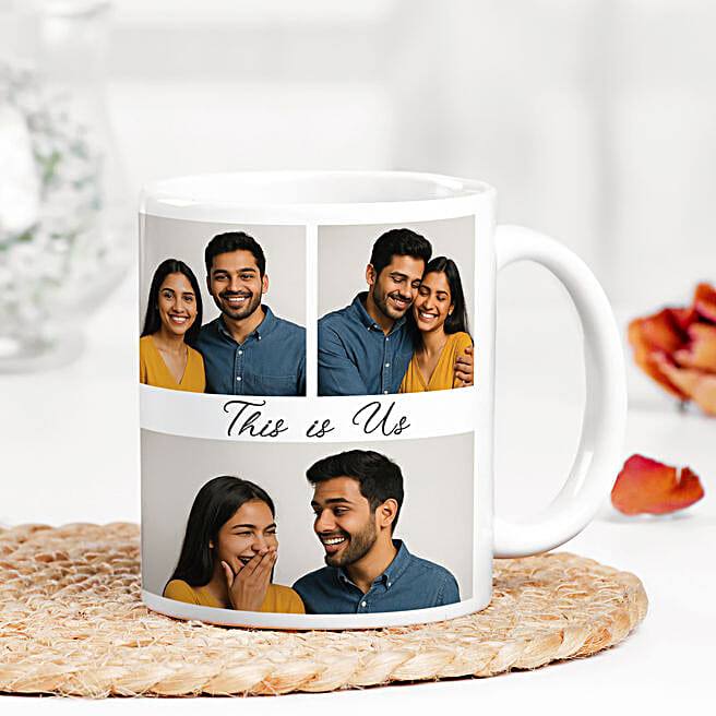 Buy/Send Custom Trio Memory Mug Online- FNP