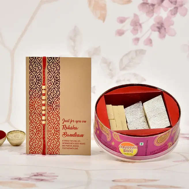 Royal Rakhi Celebration With Kaju Barfi malaysia | Gift Royal Rakhi ...