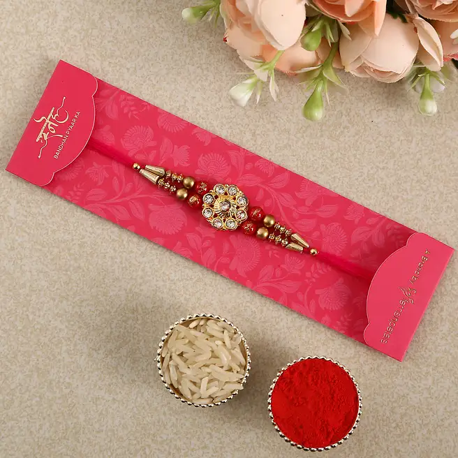 Traditional American Diamo Rakhi sweden | Gift Traditional American ...