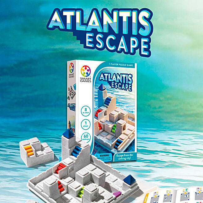 Atlantis Escape 3D Path Building Board Game uae | Gift Atlantis Escape ...