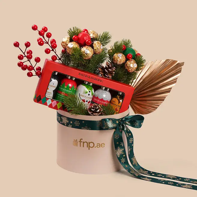 Holiday Spa And Sparkle Hamper uae | Gift Holiday Spa And Sparkle ...