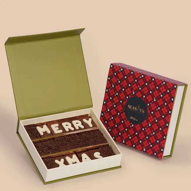 Merry Xmas Chocolate Box uae | Gift Merry Xmas Chocolate Box- FNP