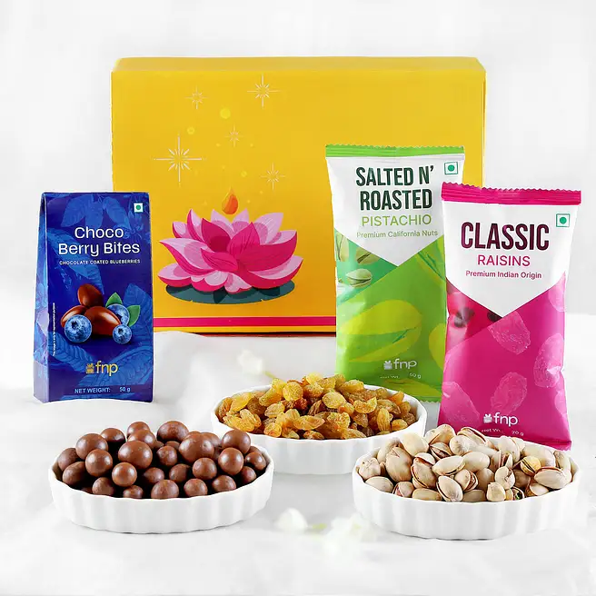 Delightful Nutty Indulgence Gift Box usa | Gift Delightful Nutty ...
